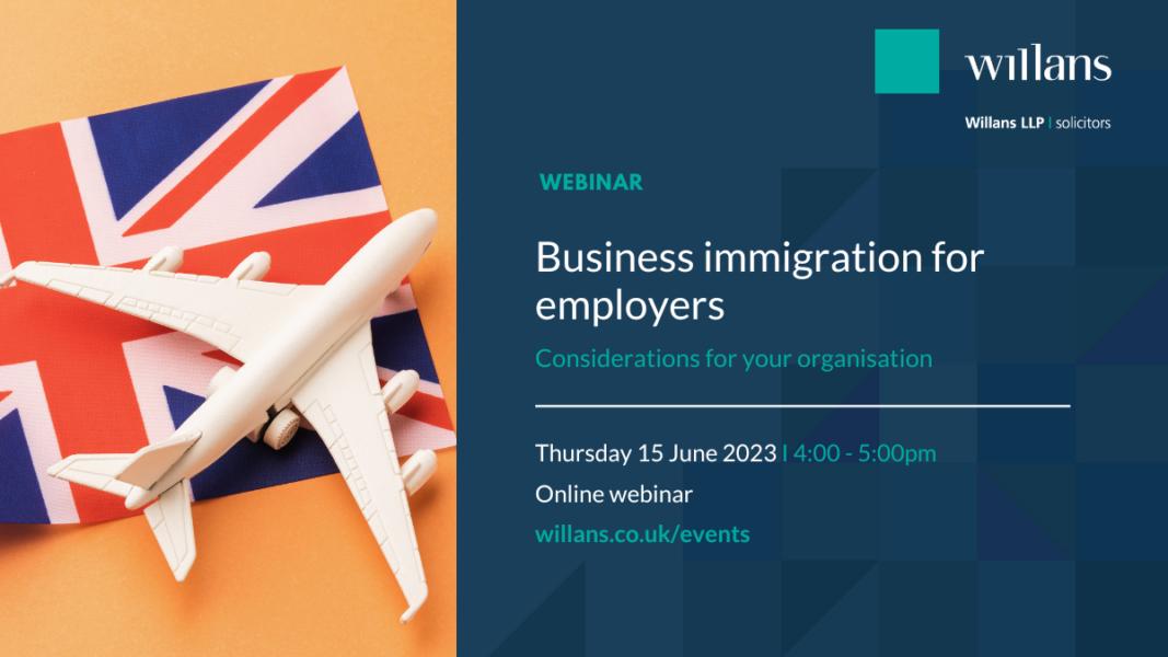 Business immigration for employers (webinar) - Willans